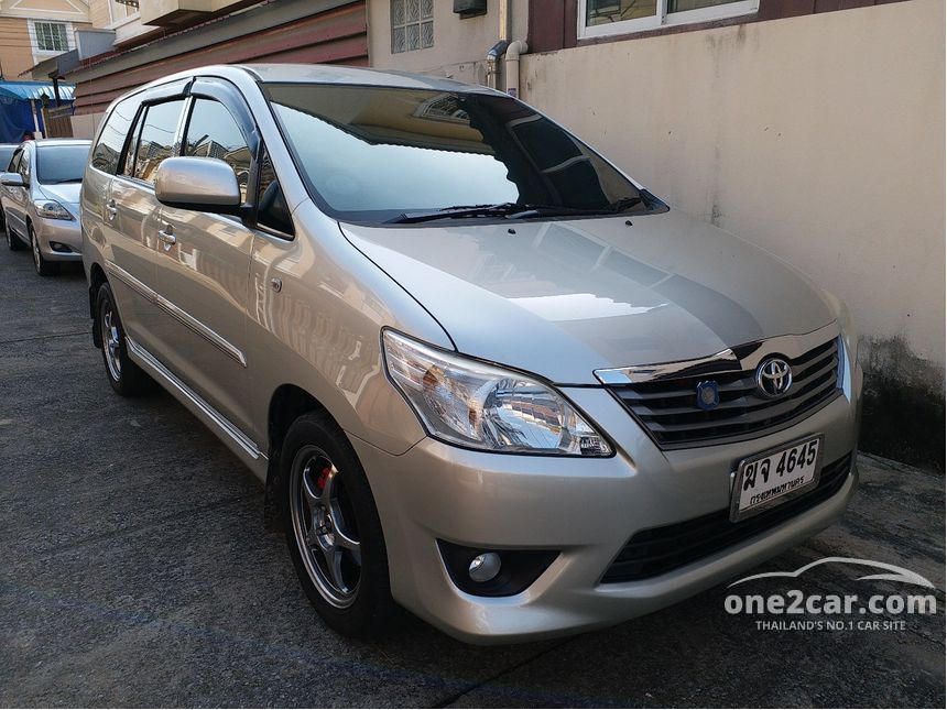 Toyota Innova 2012 G 2.0 in กรุงเทพและปริมณฑล Automatic Wagon สีเงิน ...
