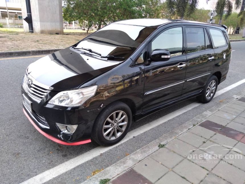 Toyota Innova 2012 V 2.0 in กรุงเทพและปริมณฑล Automatic Wagon สีดำ for ...