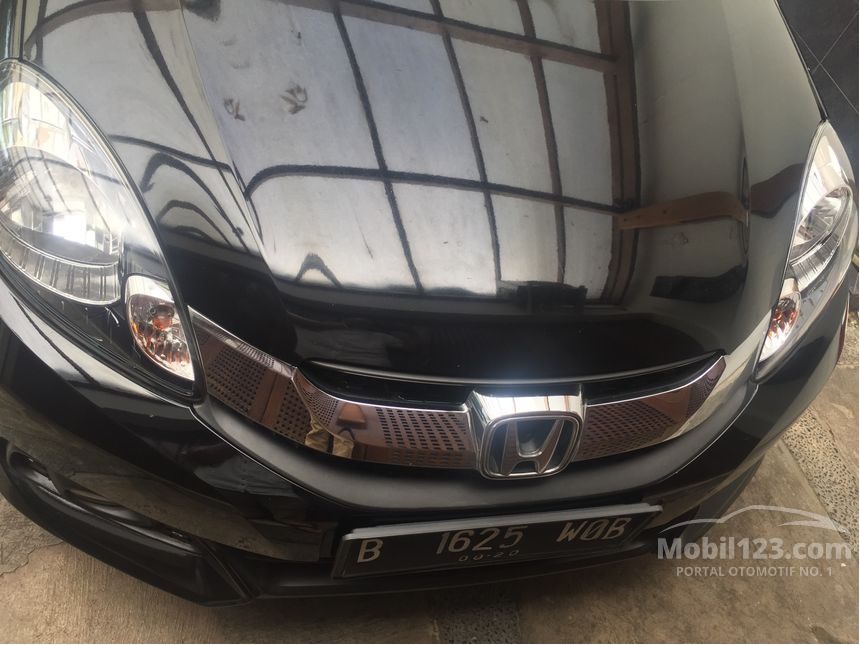 Jual Mobil Honda Mobilio 2015 E 1.5 di Banten Automatic MPV Hitam Rp ...