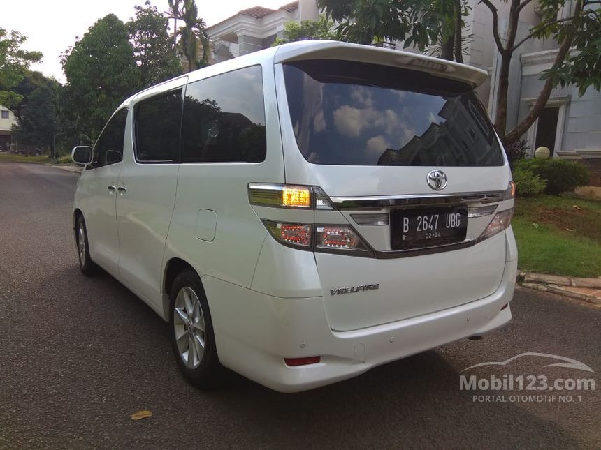 Jual Mobil Toyota Vellfire 2013 V 2.4 di Banten Automatic Van Wagon ...