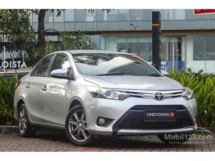Jual Mobil Toyota Vios 2015 G 1.5 di Banten Automatic Sedan Silver Rp ...