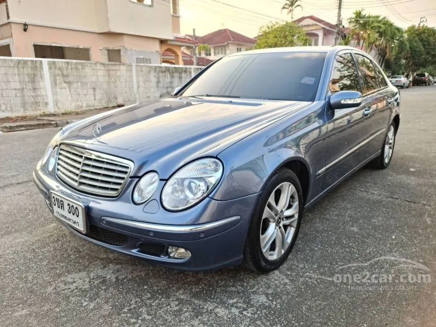 2004 Mercedes-Benz E200 Kompressor 1.8 W211 (ปี 03-09) Elegance Sedan ...