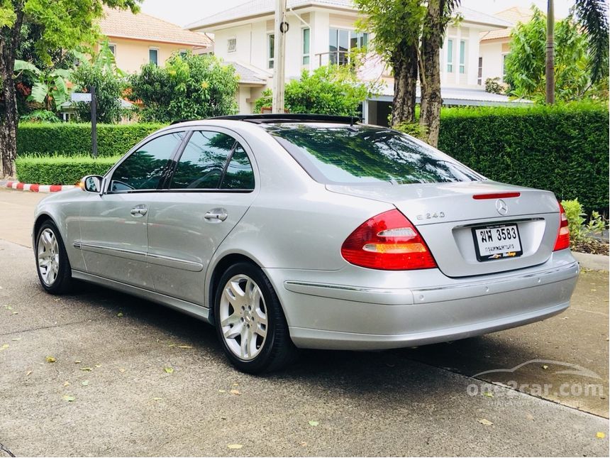 2003 Mercedes-Benz E240 2.6 W211 (ปี 03-09) Avantgarde Sedan AT มือสอง ...