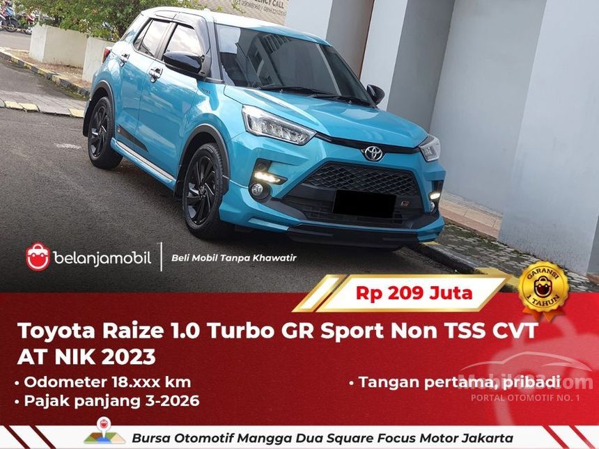 Jual Mobil Toyota Raize 2023 GR Sport (1 Tone) 1.0 di DKI Jakarta ...