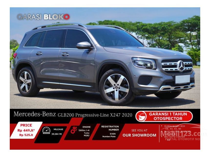 Jual Mobil Mercedes-Benz GLB200 2020 Progressive Line 1.3 di DKI ...