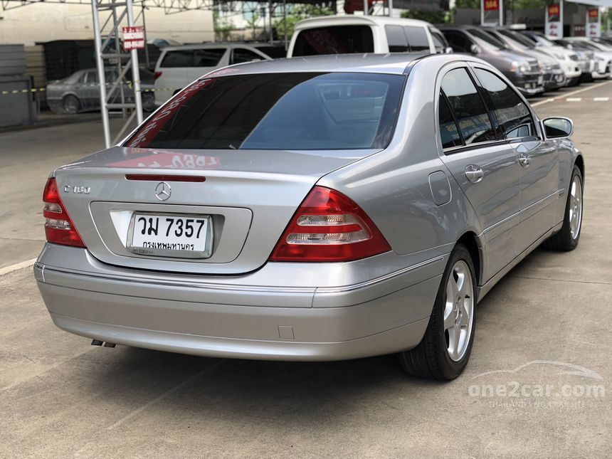 Mercedes-Benz C180 2002 2.0 in กรุงเทพและปริมณฑล Automatic Sedan สีเงิน ...