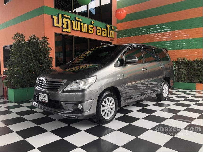 Toyota Innova 2015 V 2.0 in กรุงเทพและปริมณฑล Automatic Wagon สีดำ for ...