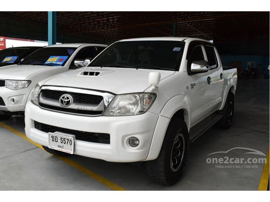 Toyota Hilux Vigo 2010 E Prerunner VN Turbo 2.5 in ภาคตะวันออก Manual Pickup สีขาว for 389,000 ...