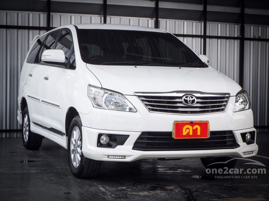 Toyota Innova 2014 V 2.0 in กรุงเทพและปริมณฑล Automatic Wagon สีขาว for ...