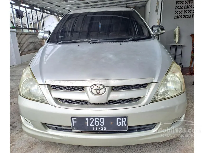 Jual Mobil Toyota Kijang Innova 2008 G 2.0 di Jawa Barat Manual MPV Abu ...