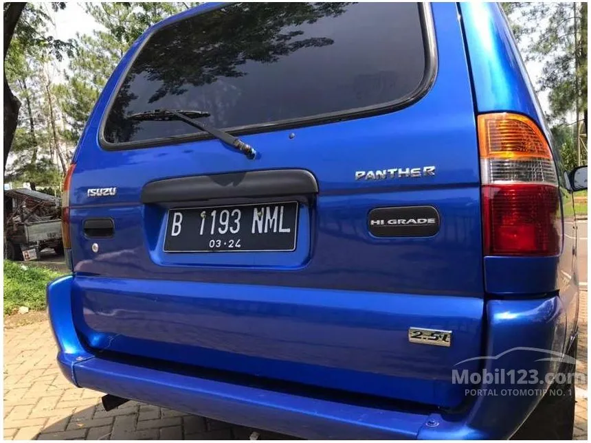 Jual Mobil Isuzu Panther 2001 LS Hi Grade 2.5 di Banten Manual SUV Biru ...
