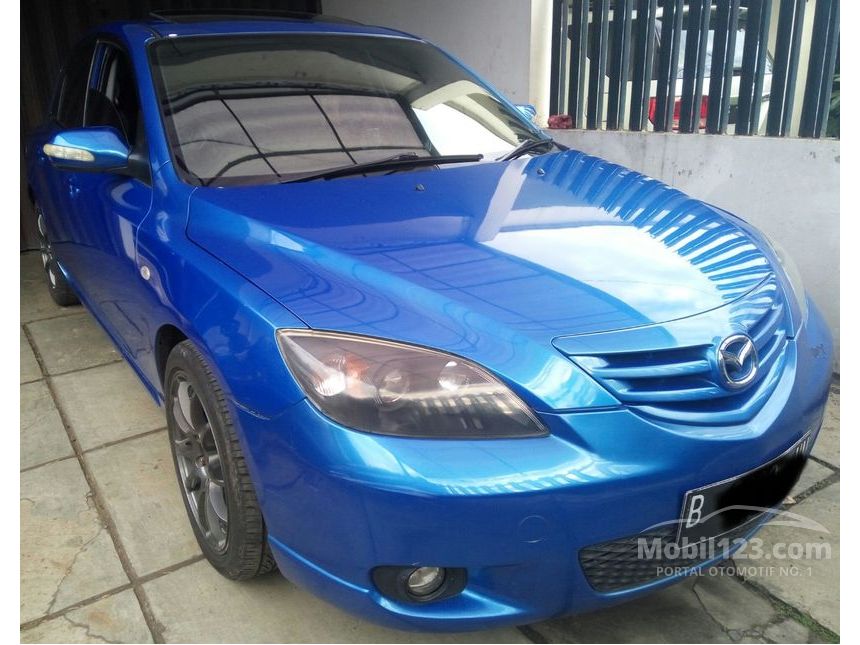 Jual Mobil Mazda 3 2006 1.6 di Jawa Barat Automatic Hatchback Biru Rp ...