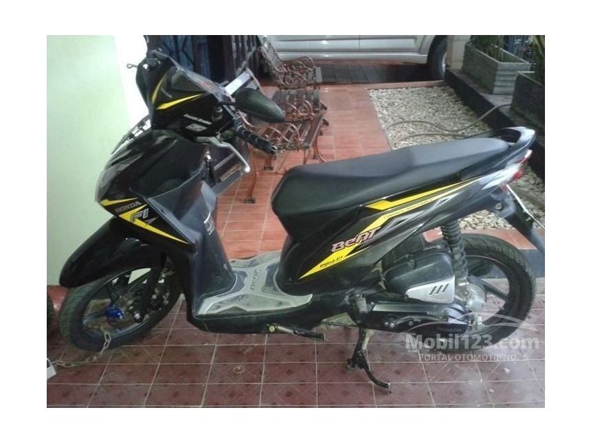 Jual Motor Honda Beat 2014 0.1 di Banten Automatic Hitam Rp 8.900.000 ...
