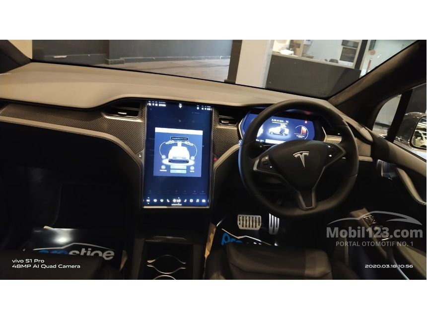 Jual Mobil Tesla Model X 2020 75D di DKI Jakarta Automatic Wagon Abu ...