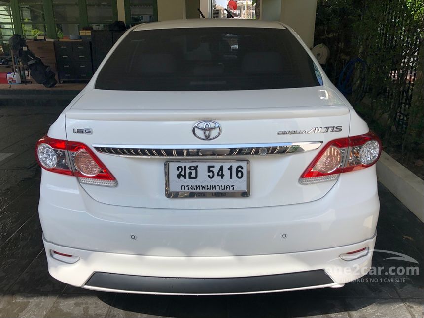 Toyota Corolla Altis 2012 G 1.6 in กรุงเทพและปริมณฑล Automatic Sedan สี ...