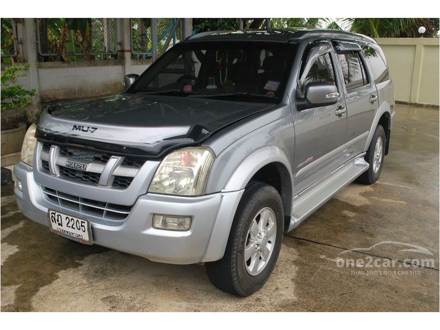 Isuzu MU-7 2005 3.0 in กรุงเทพและปริมณฑล Automatic SUV สีเงิน for ...