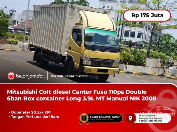 Jual Mitsubishi Colt Diesel FE73 HD 110PS (6 Wheels) Bekas di Indonesia Harga Murah, Kondisi ...