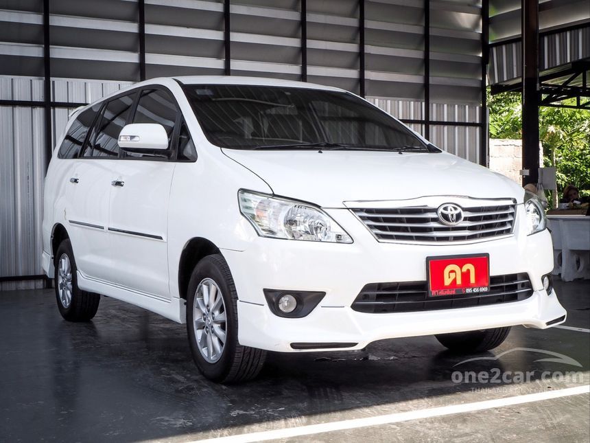 Toyota Innova 2012 V 2.0 in กรุงเทพและปริมณฑล Automatic Wagon สีขาว for ...