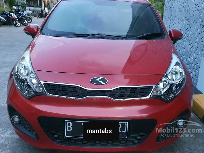 Jual Mobil KIA Rio 2013 UB 1.4 di DKI Jakarta Automatic Hatchback Merah ...