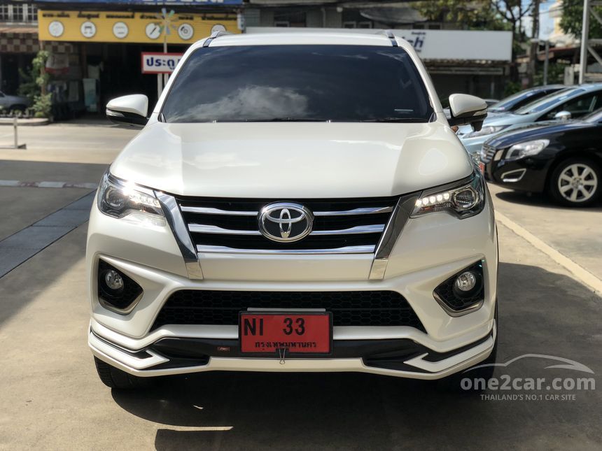 Toyota Fortuner 2016 V 2.4 in กรุงเทพและปริมณฑล Automatic SUV สีขาว for ...