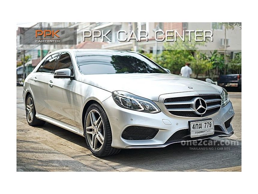Mercedes-Benz E300 2015 W212 (ปี 10-16) AMG Dynamic Blue TEC HYBRID 2.1 เกียร์อัตโนมัติ สีเงิน ...