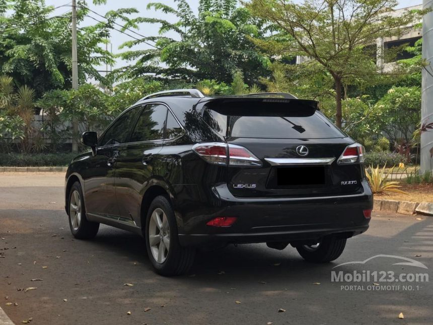 Jual Mobil Lexus RX270 2014 RX270 2.7 di Banten Automatic SUV Hitam Rp ...