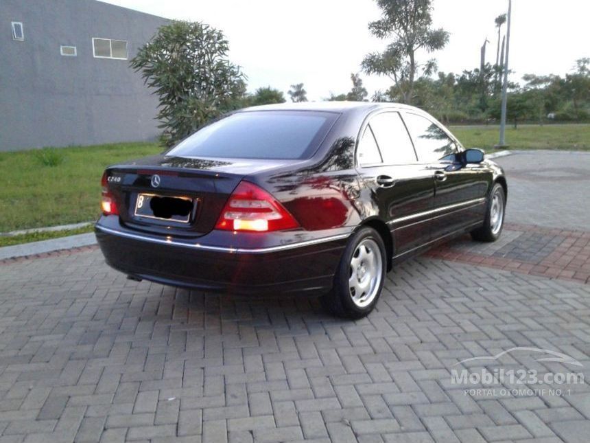Jual Mobil Mercedes-Benz C240 2001 Elegance 2.6 di DKI Jakarta ...