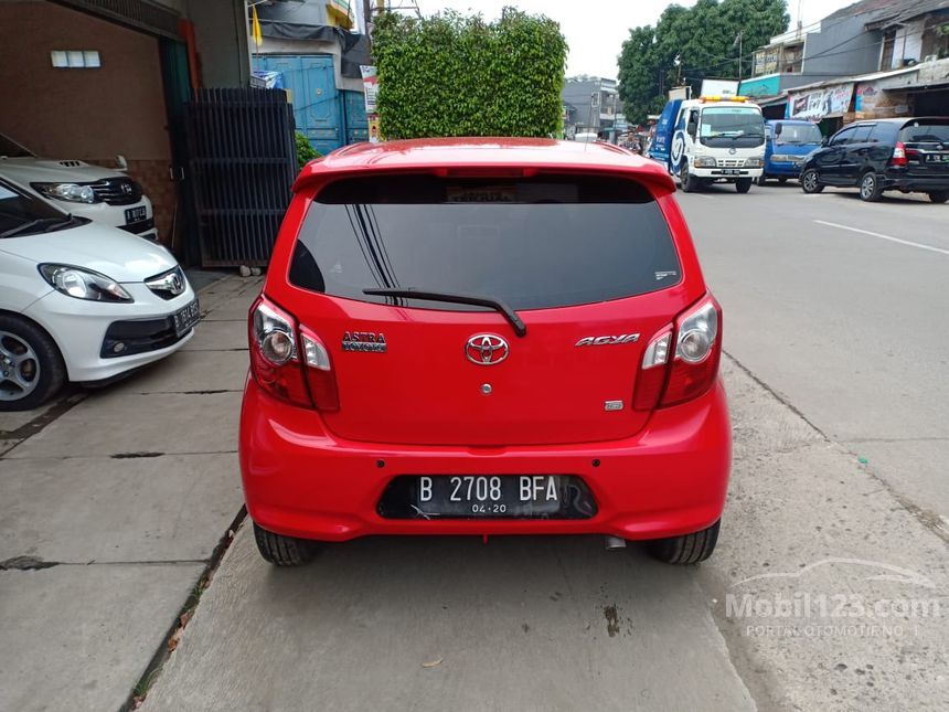 Jual Mobil Toyota Agya 2015 G 1.0 di Banten Automatic Hatchback Merah ...