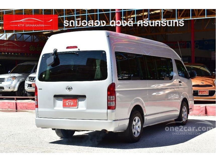 Toyota Hiace 2013 D4D 2.5 in กรุงเทพและปริมณฑล Manual Van สีเงิน for ...
