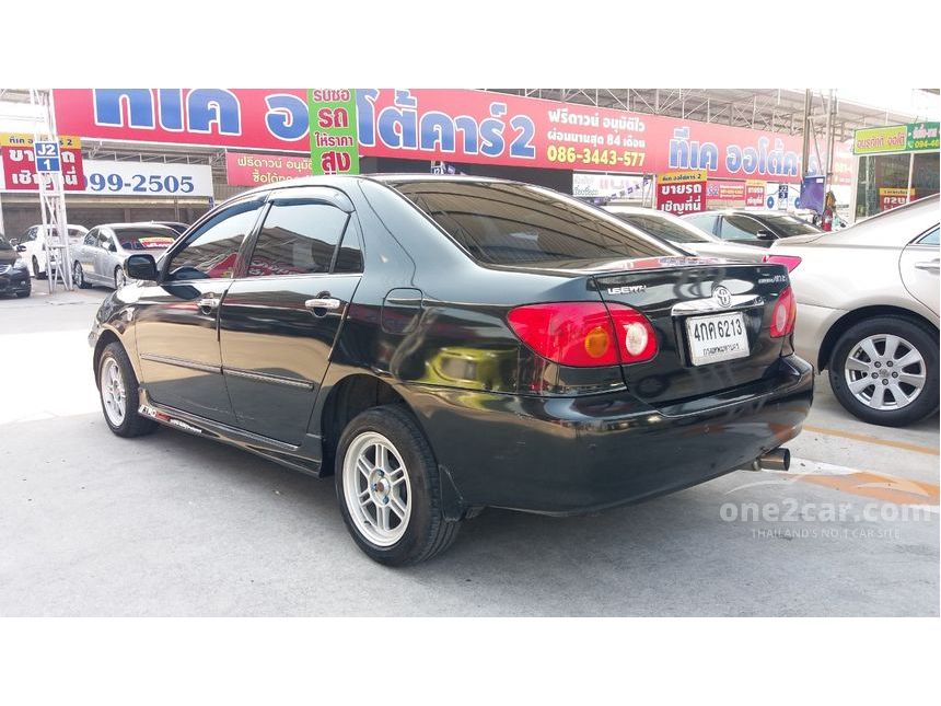 Toyota Corolla Altis 2003 E 1.6 in กรุงเทพและปริมณฑล Automatic Sedan สี ...