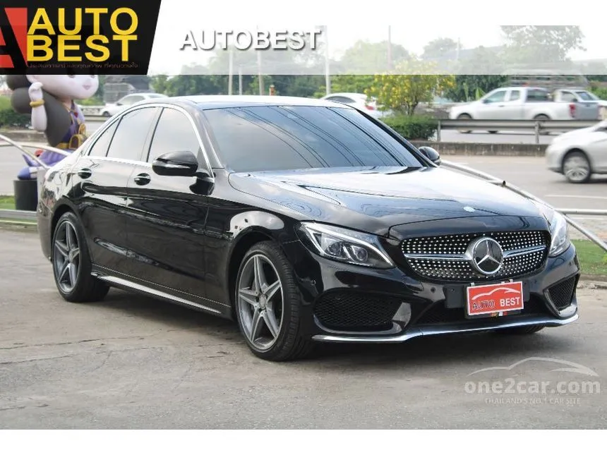2015 Mercedes-Benz C300 2.1 W205 (ปี 14-19) Blue TEC HYBRID AMG Dynamic ...