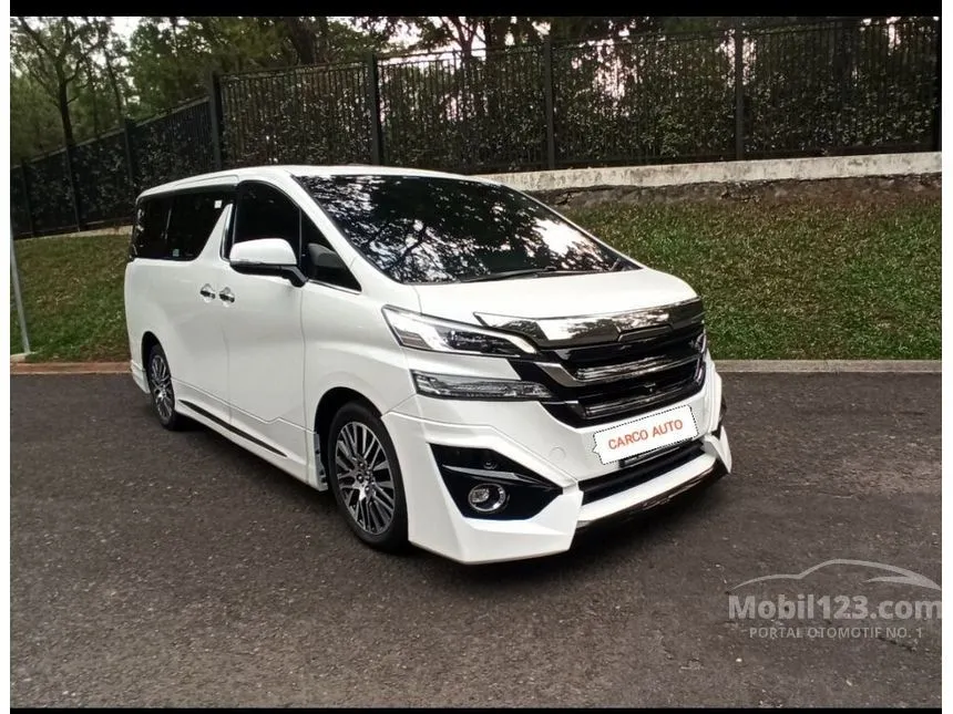 Jual Mobil Toyota Vellfire 2016 G Limited 2.5 di DKI Jakarta Automatic ...