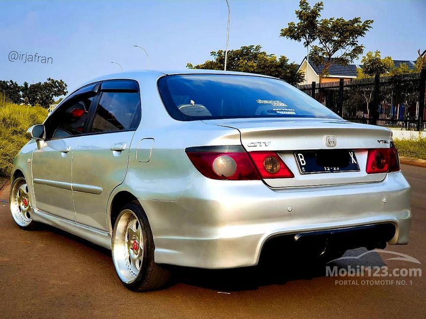 Jual Mobil Honda City 2006 VTEC 1.5 di Banten Manual Sedan Silver Rp 77 ...