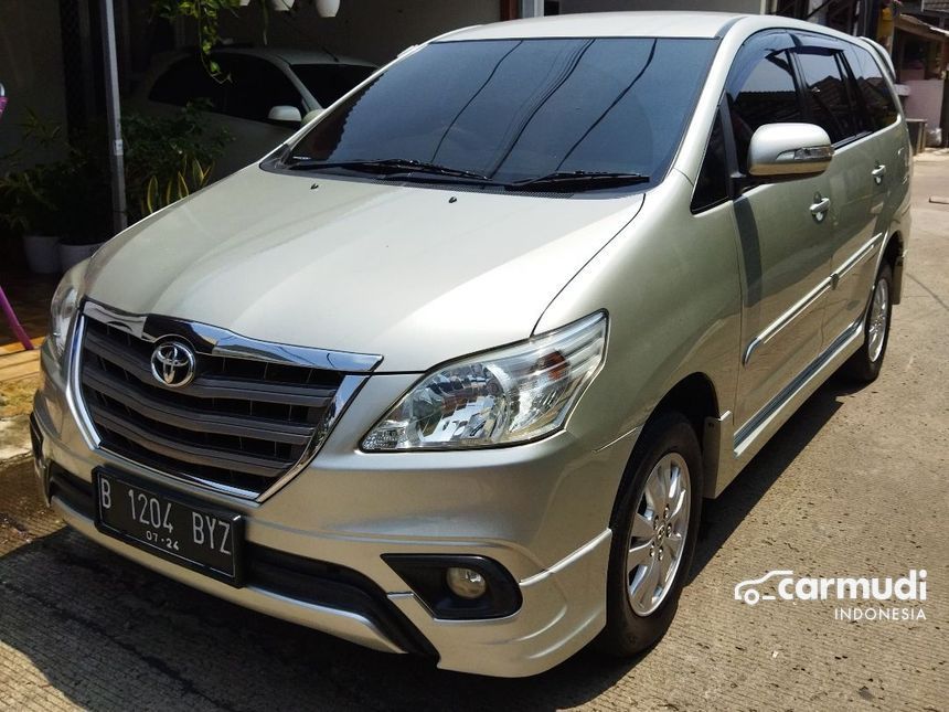 Jual Mobil Toyota Kijang Innova 2014 G Luxury 2.0 di Jawa Barat ...