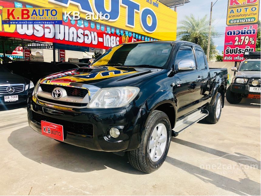 Toyota Hilux Vigo 2010 SMARTCAB (ปี 08-11) E Prerunner 2.5 เกียร์ธรรมดา สีดำ | One2car.com ศูนย์ ...