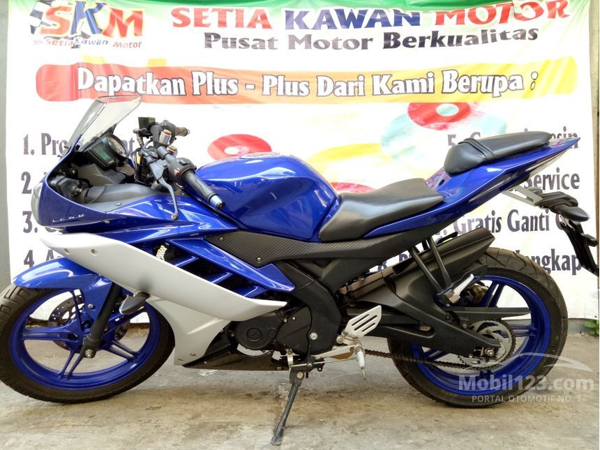 Jual Motor Yamaha R 15 2015 0.1 di Jawa Barat Manual Sport Bike Biru Rp ...