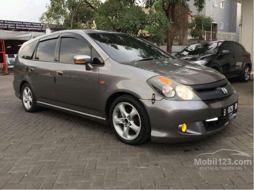 Jual Mobil Honda Stream 2004 2 2.0 di Banten Automatic MPV Abu-abu Rp ...