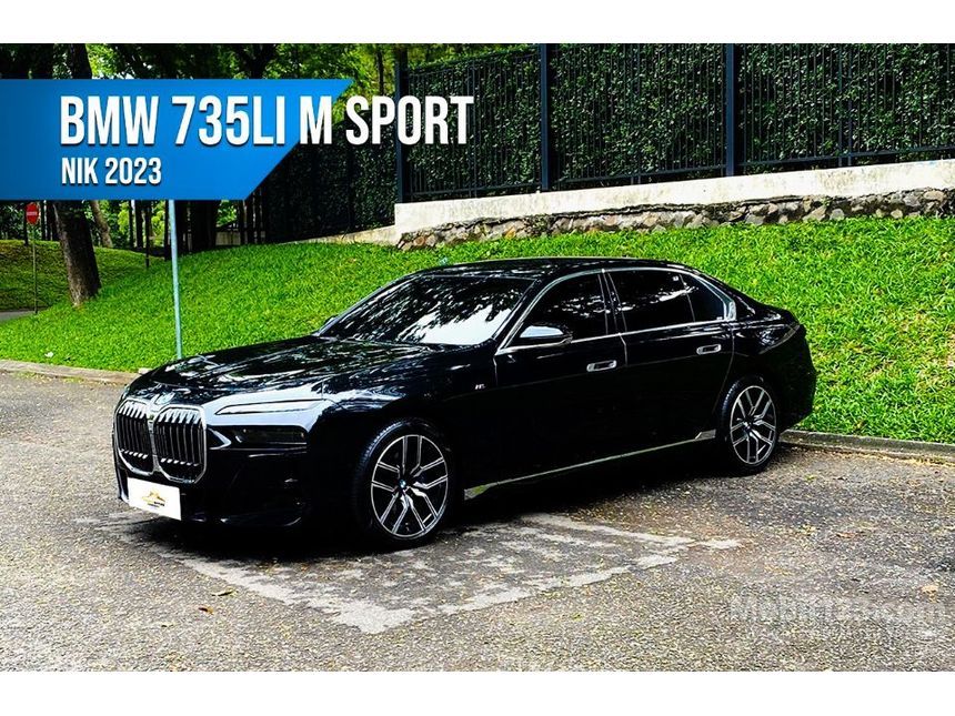 Jual Mobil BMW 735i 2023 M Sport 3.0 di Banten Automatic Sedan Hitam Rp ...