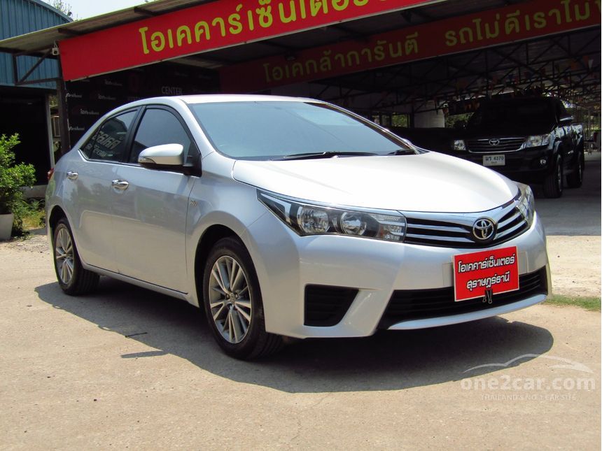 Toyota Corolla Altis 2015 (ปี 14-18) G 1.6 เกียร์อัตโนมัติ สีเทา ...
