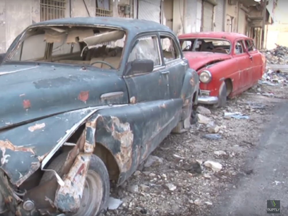 Syrian War Decimates Man's Vintage Car Collection - Auto News | Carlist.my