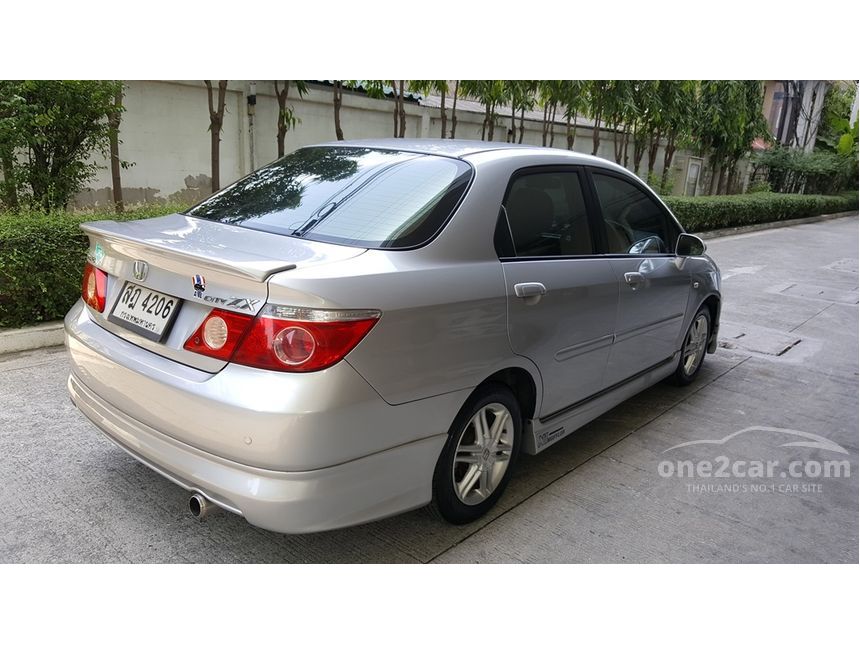 Honda City 2005 ZX (ปี 05-07) ZX SV VTEC 1.5 เกียร์ธรรมดา สีเงิน ...