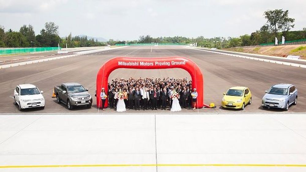 มิตซูบิชิ มอเตอร์ส เปิดสนามทดสอบรถยนต์ในประเทศไทย แห่งแรกนอกประเทศ ...