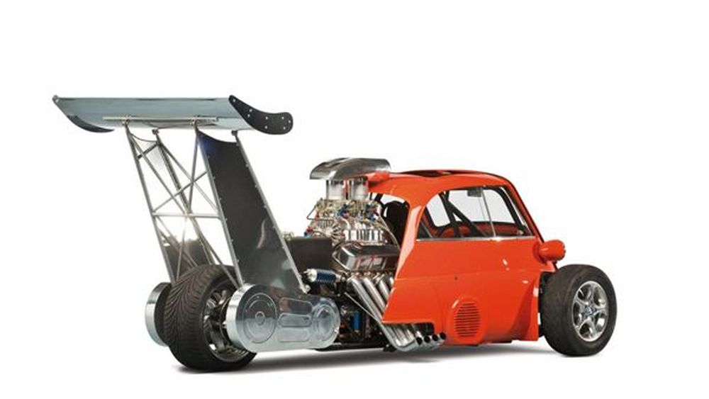 โหดมาก BMW Isetta Whatta Drag รุ่นปี 1959 ยัดขุมพลัง V8 ของ Chevrolet ...