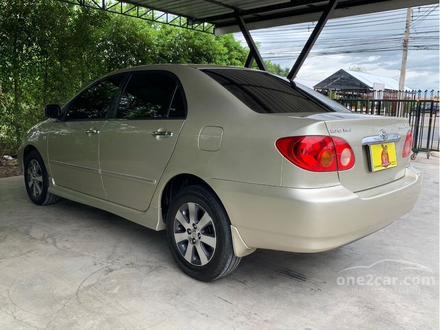 Toyota Corolla Altis 2003 E 1.6 in ภาคกลาง Automatic Sedan สีทอง for ...