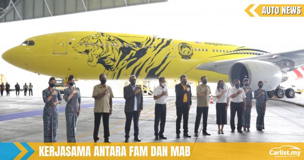 Pesawat Rasmi Harimau Malaya Dilancarkan – Beri Inspirasi Kepada Skuad ...