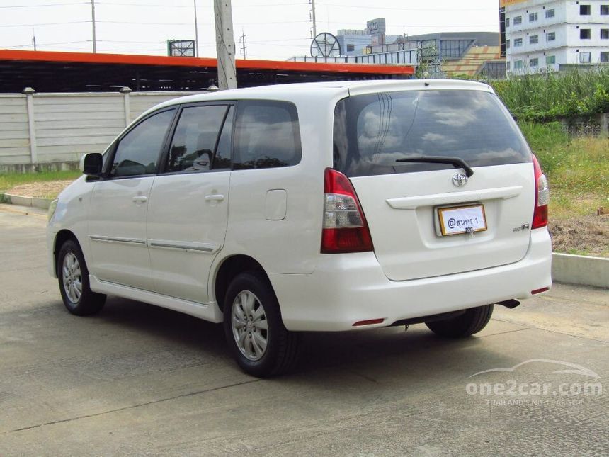 Toyota Innova 2012 G 2.0 in กรุงเทพและปริมณฑล Automatic Wagon สีขาว for ...