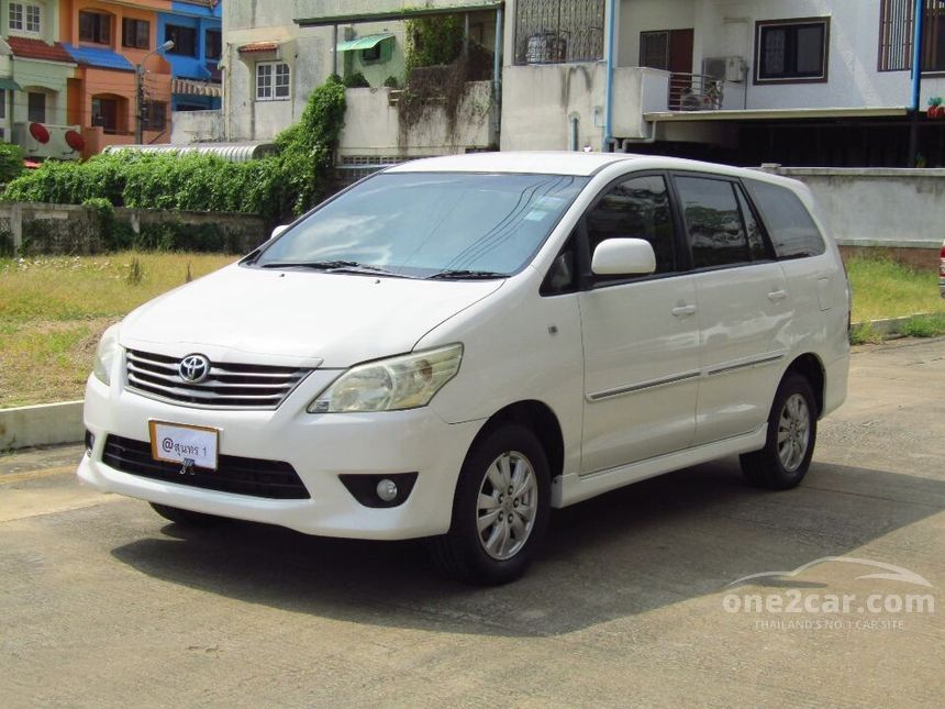 Toyota Innova 2012 G 2.0 in กรุงเทพและปริมณฑล Automatic Wagon สีขาว for ...