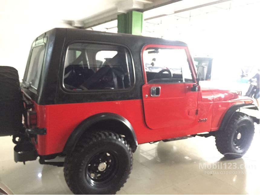 Jual Mobil Jeep CJ 7 1981 2.4 di Jawa Barat Manual Jeep Merah Rp 138. ...
