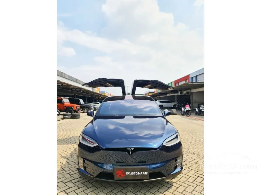 Jual Mobil Tesla Model X 2019 75D di DKI Jakarta Automatic Wagon Biru ...