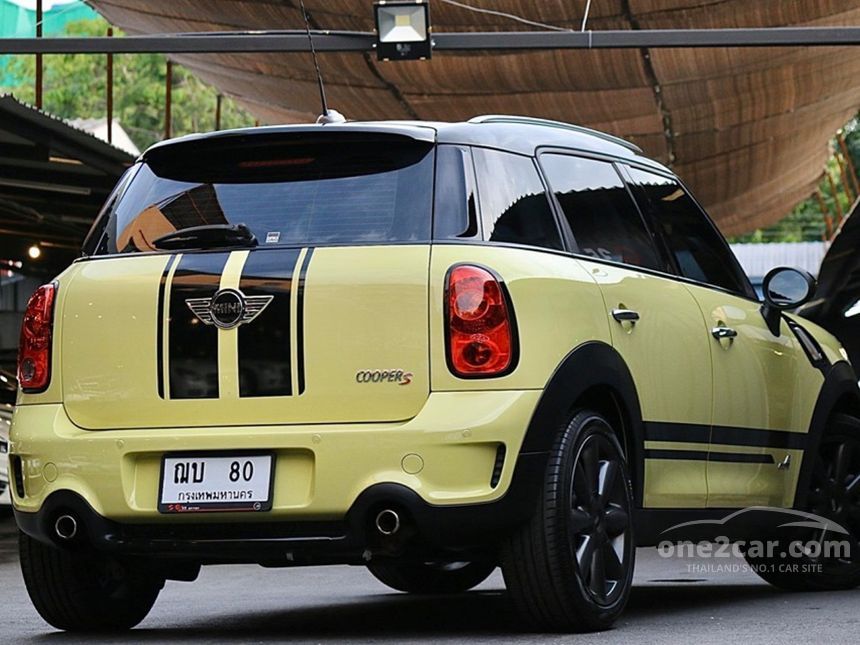 Mini Cooper 2013 R60 Countryman Countryman 1.6 เกียร์อัตโนมัติ สีเหลือง ...